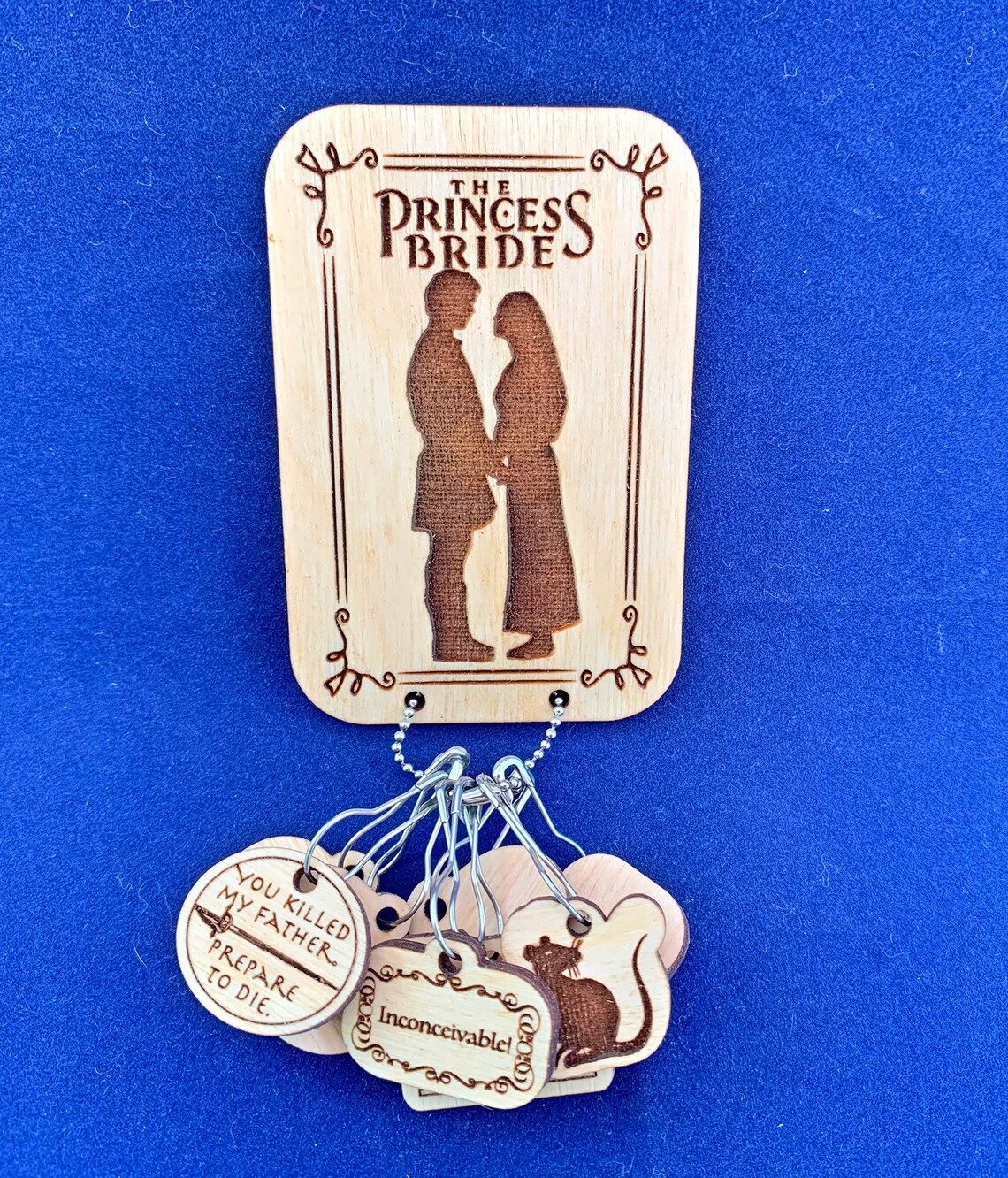 The Princess Bride Themed Wooden Stitch Marker Set - Etsy