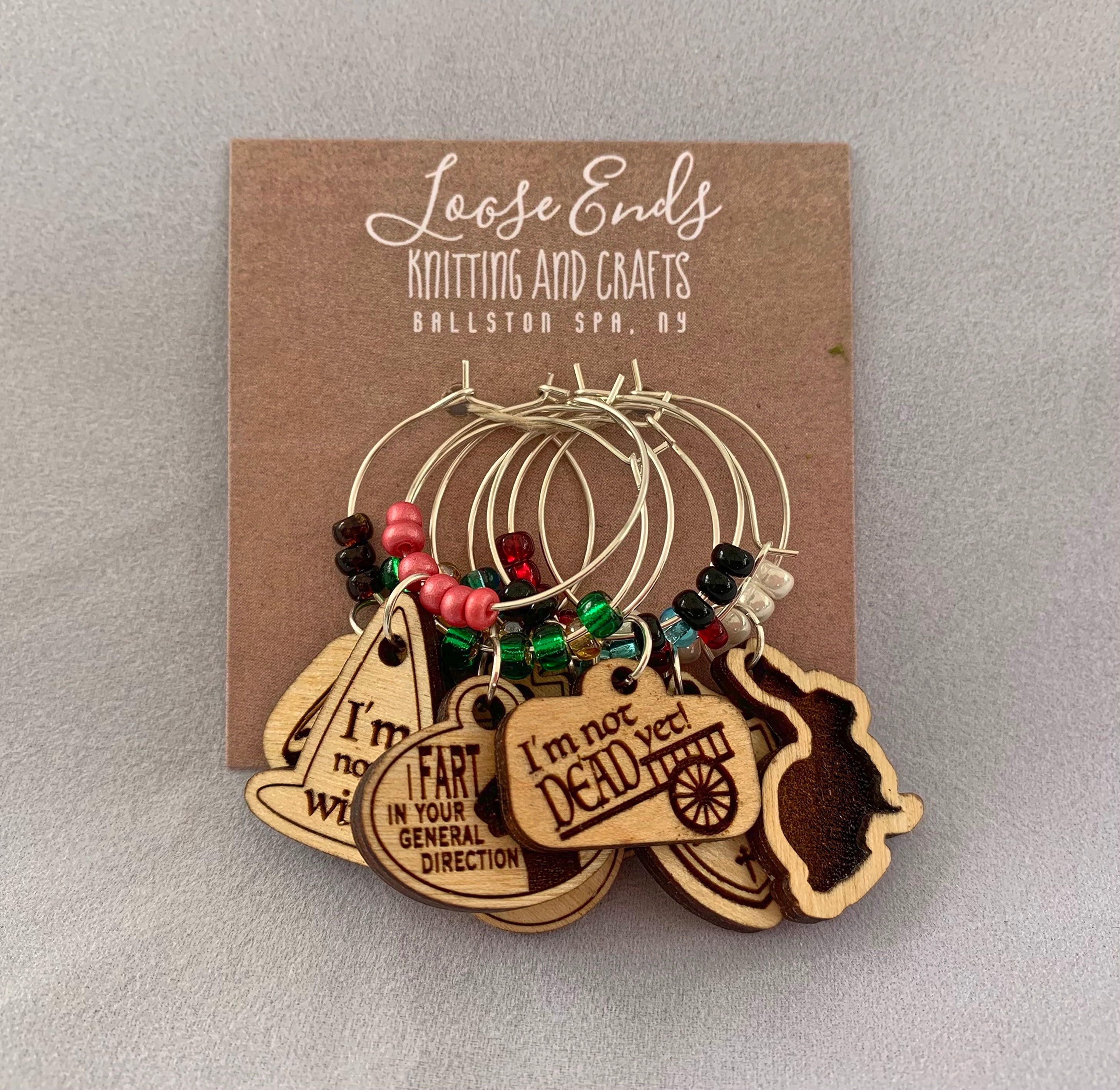 Monty Python and the Holy Grail Themed Wine Glass Charms - Etsy