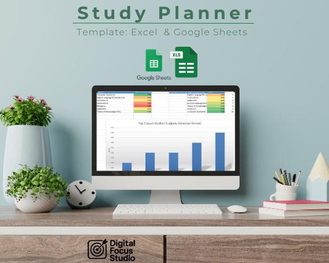 IB | IGCSE | SAT Study Planner – Excel + Google Sheets Dashboard for ...