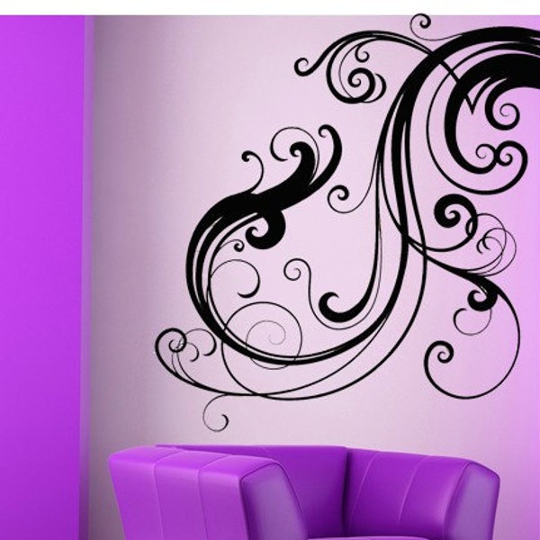 Elegant Wall Decal - Etsy