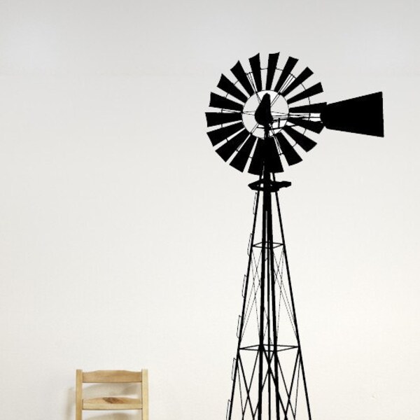 Windmill Wall Decor - Etsy