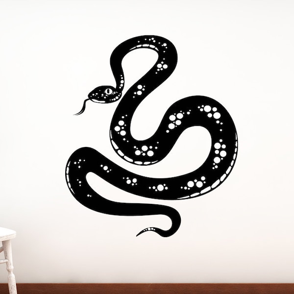 Snake Wall Decal - Etsy