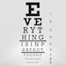 Eye Chart Wall Decal, Snellen, Doctor's Office Decor, Quote Decoration ...