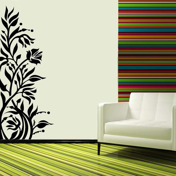 Corner Tree Decal - Etsy