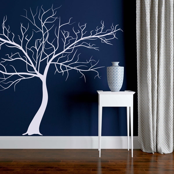 Corner Tree Decal - Etsy