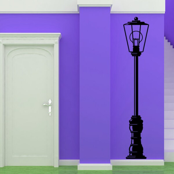 Street Lamp Decal - Etsy