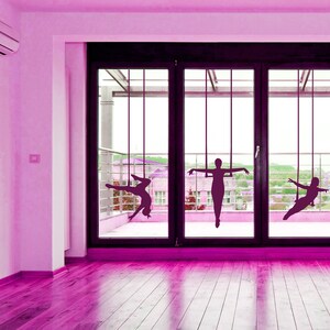 Trapeze Artist Wall Decal, Circus Wall Decor, Trapeze Art, Cirque Du ...