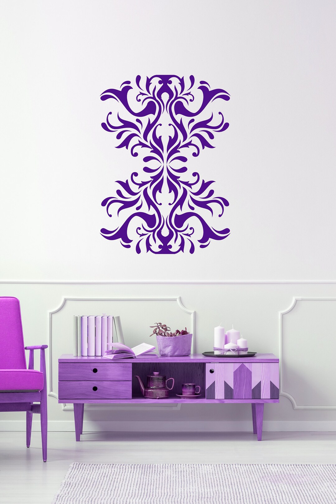 Decorative Wall Art, Vintage Decals, Renaissance Decor, Horizontal ...