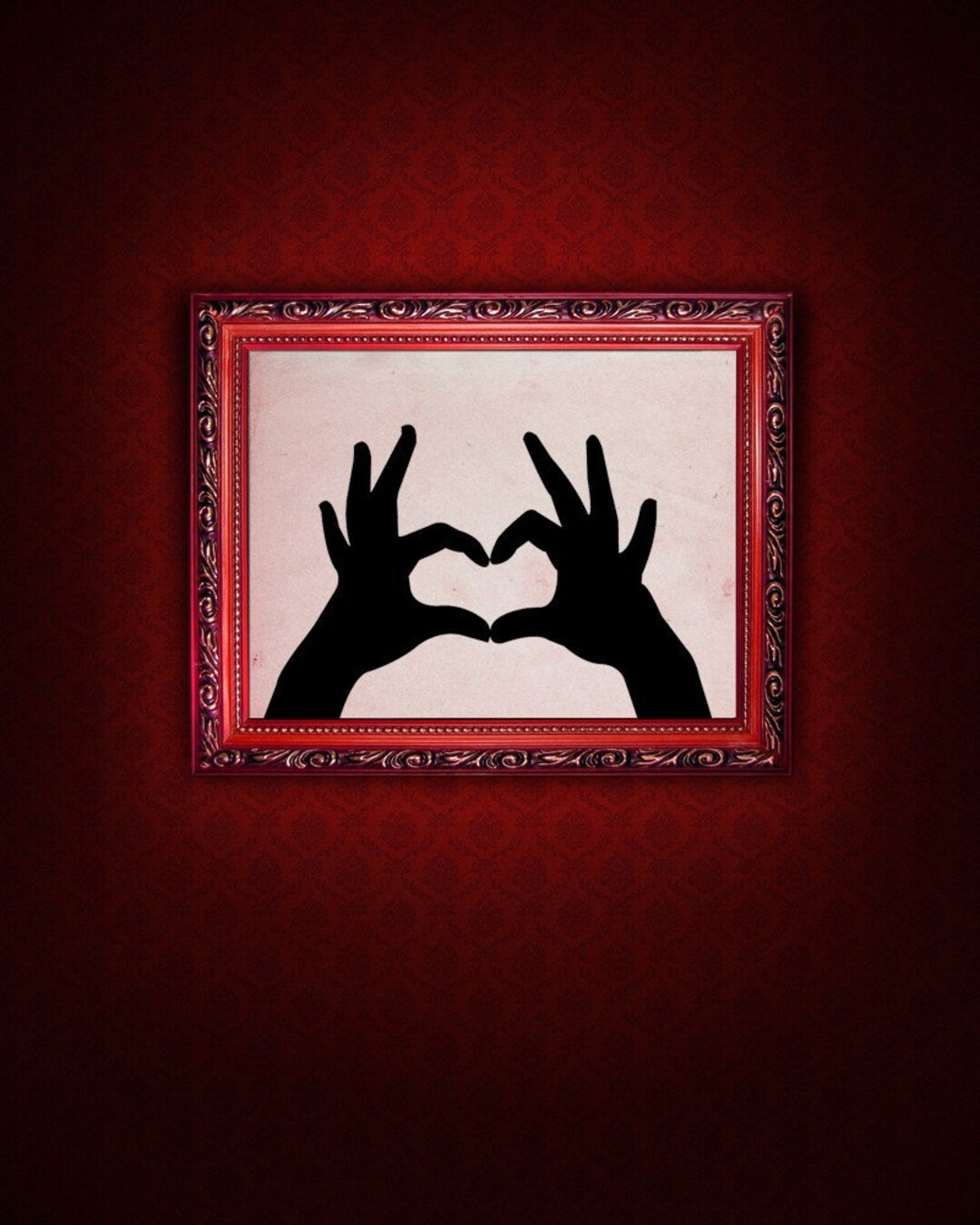 Hands Forming Heart, Sign Language Gifts, Heart Decor, View Finder ...