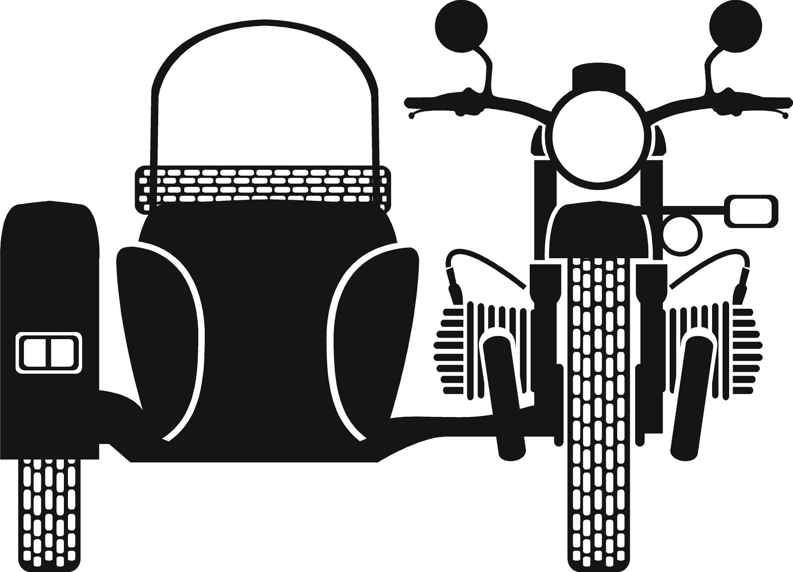 Motorcycle Wall Art Sidecar Design Bike Rider Gifts Indian - Etsy