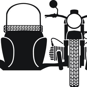 Motorcycle Wall Art, Sidecar Design, Bike Rider Gifts, Indian Art ...