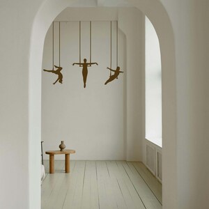 Trapeze Artist Wall Decal, Circus Wall Decor, Trapeze Art, Cirque Du ...