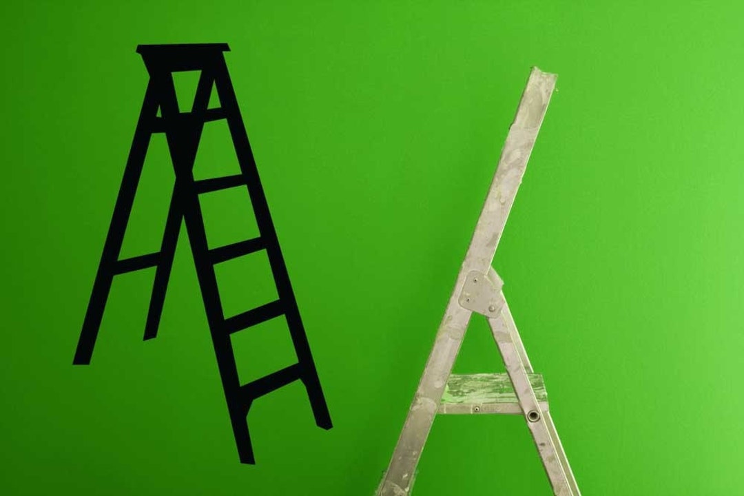 Decorative Ladder Ladder Wall Decal Handyman Vinyl Sticker - Etsy