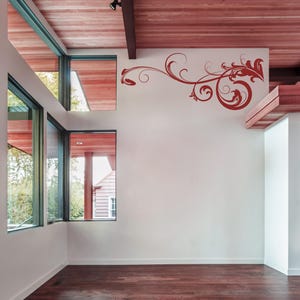 Branch Decor, Horizontal Wall Art, Decorative Design, Baroque Wall ...