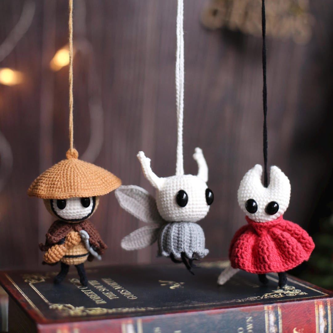 Crochet Knight Plushies – Handmade Hollow Knight Gamer Gifts - Etsy