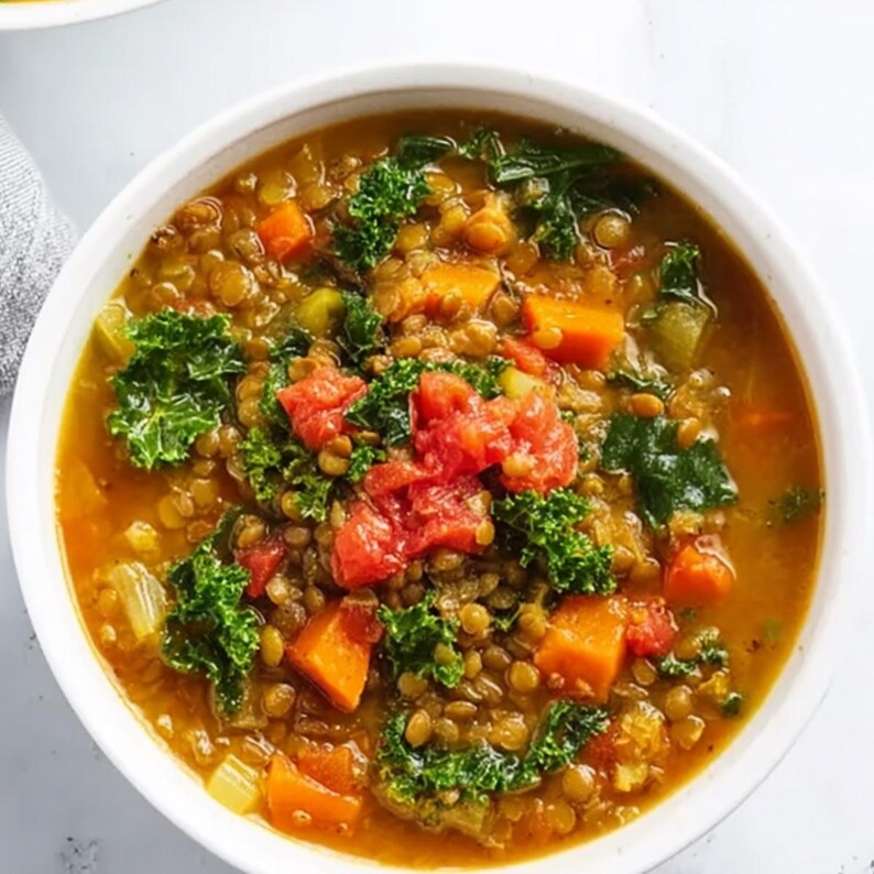 Instant Pot Lentil Soup Recipe – Printable Family Dinner (digital PDF ...