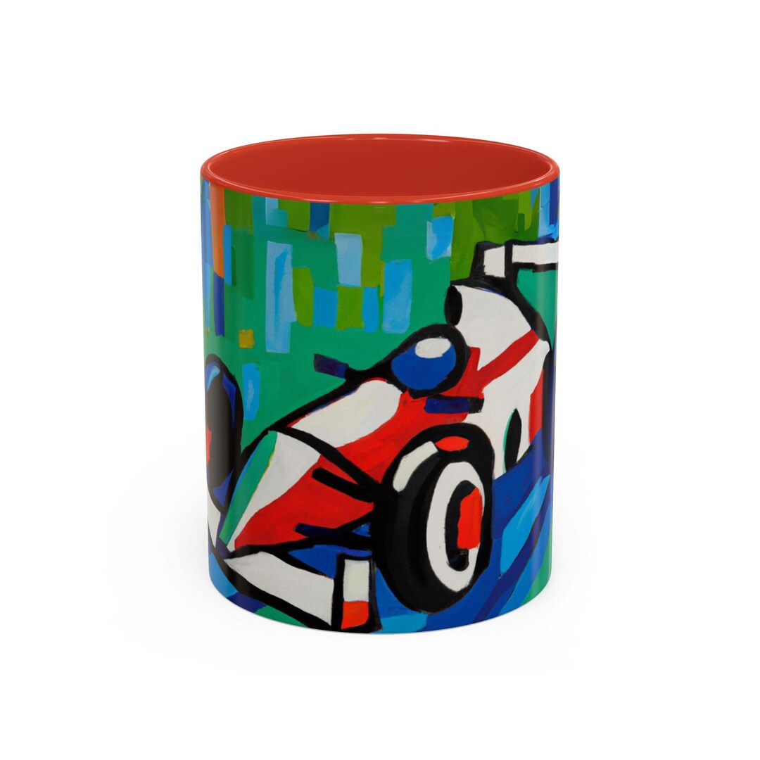 F1 Mug Series - Monet Style Accent Coffee Mug - Etsy