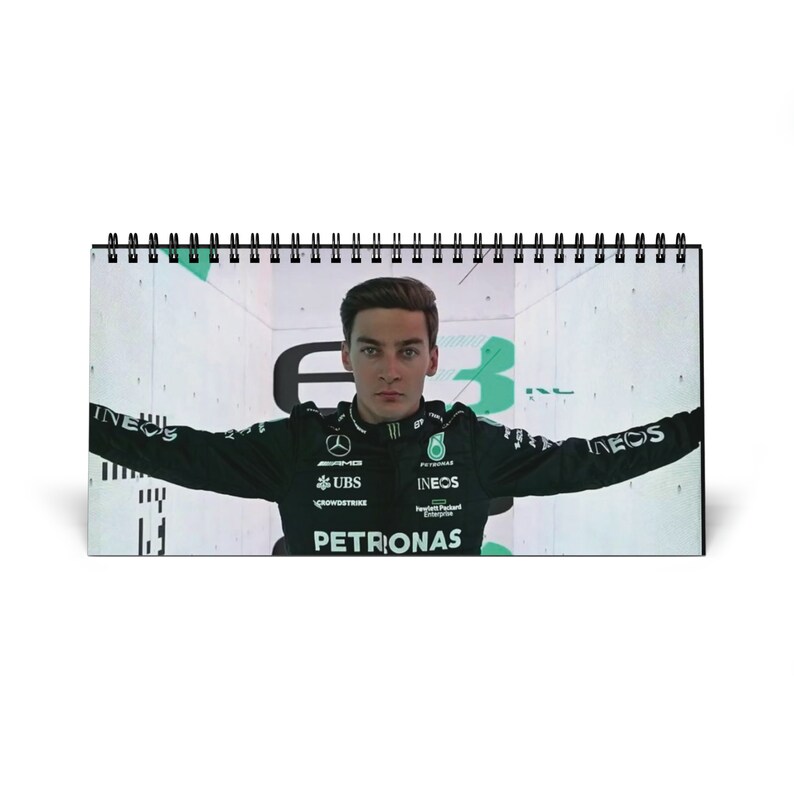 F1 Calendar George Russell Calendar Formula 1 Calendar, F1 Gifts - Etsy