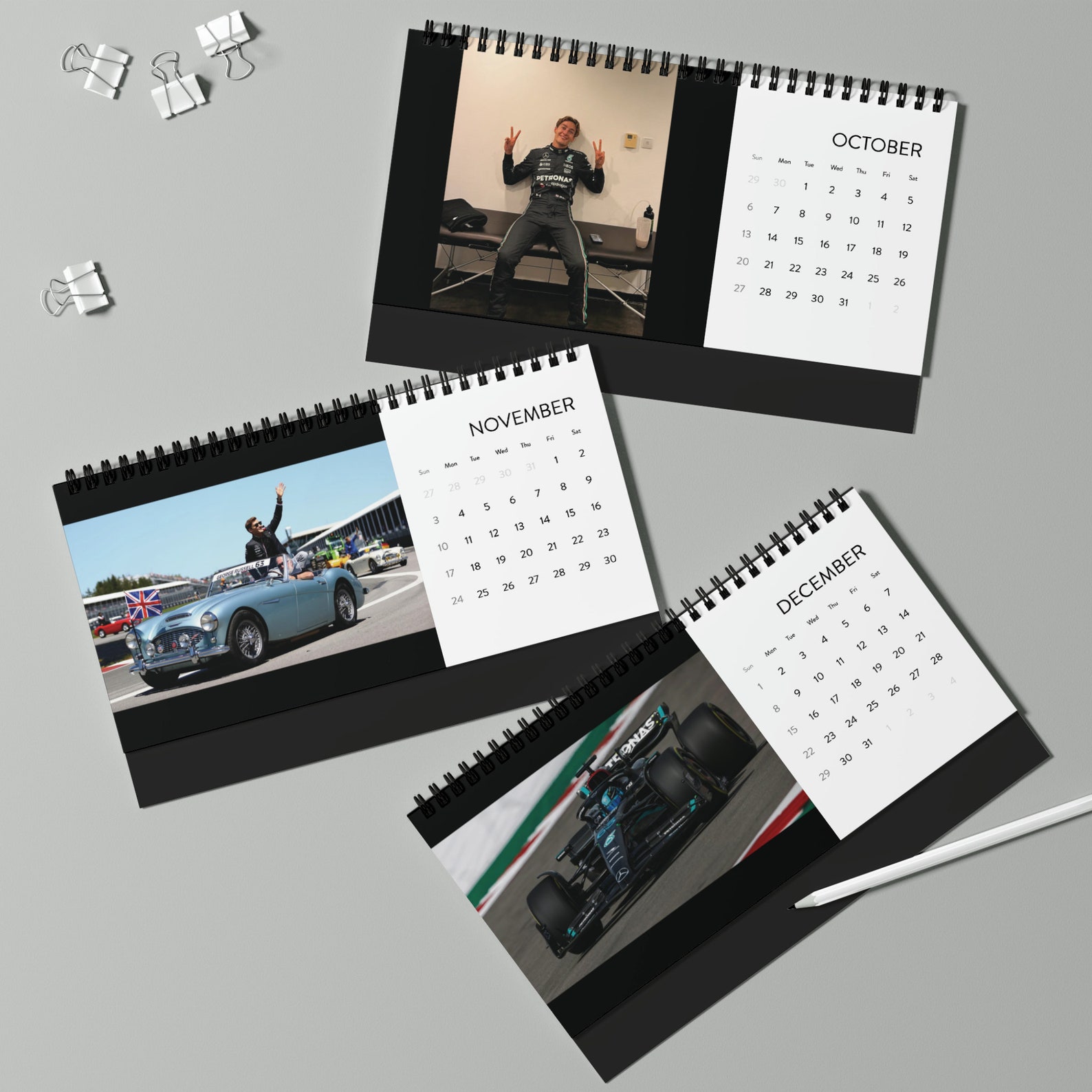 F1 Calendar George Russell Calendar Formula 1 Calendar, F1 Gifts - Etsy