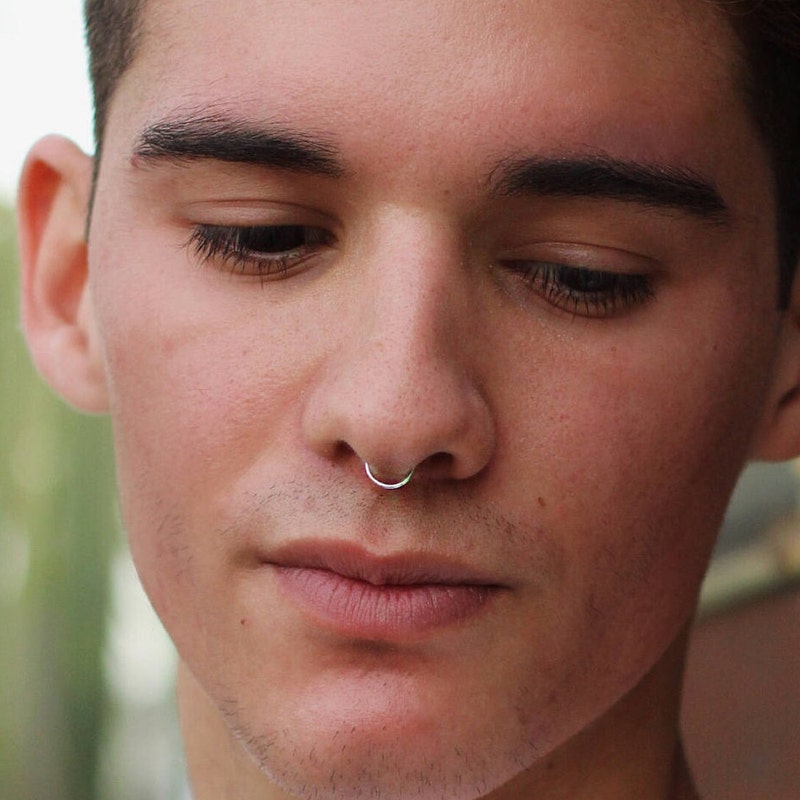 Septum Fake Black - Etsy