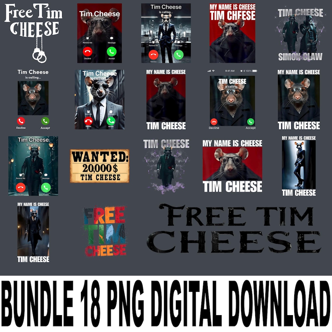 Tim Cheese Funny Meme PNG – Dank Brainrot Humor Clipart, Offensive ...