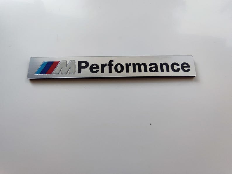Emblema BMW M Performance: calcomanía autoadhesiva para carrocería ...