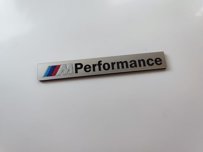 Emblema BMW M Performance: calcomanía autoadhesiva para carrocería ...