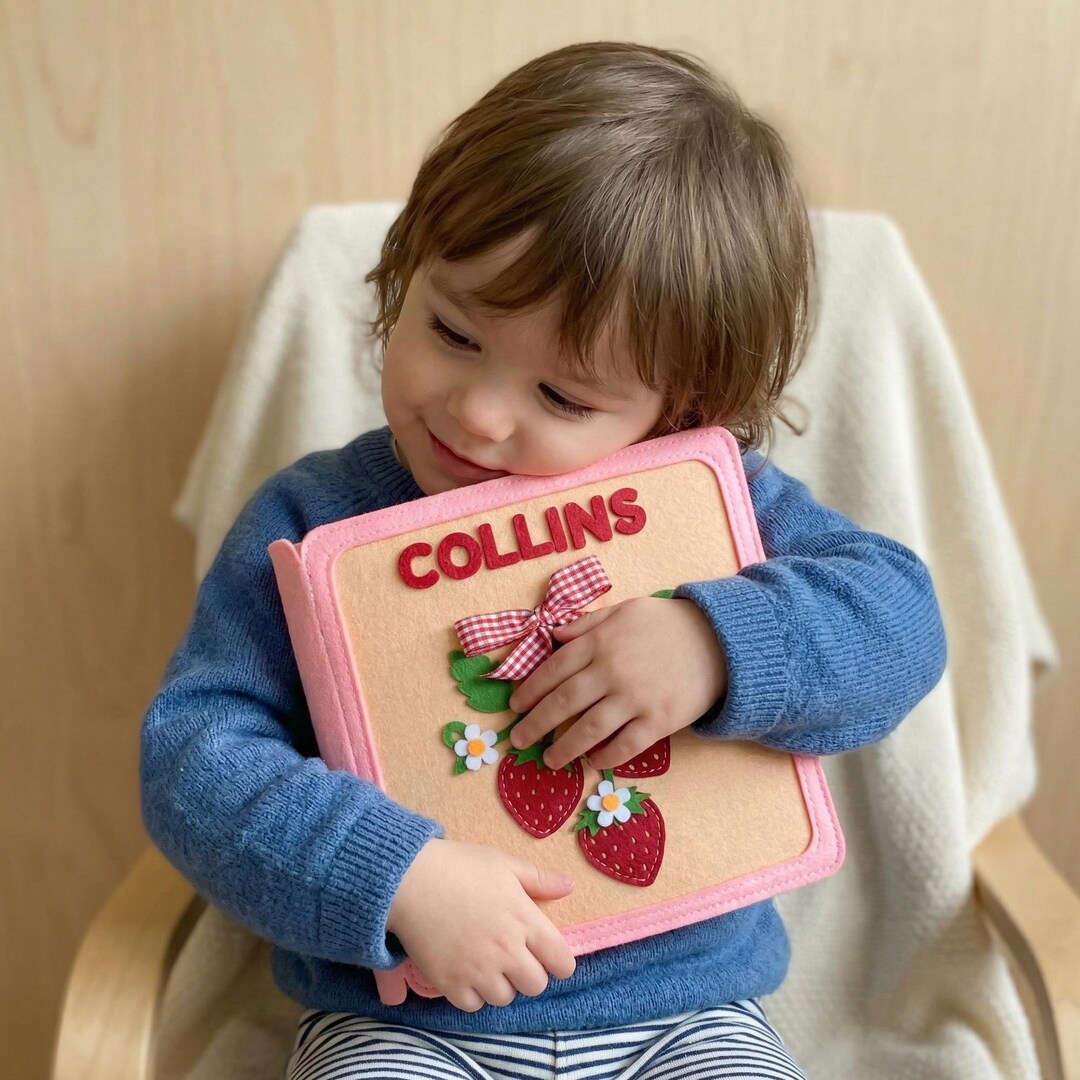 Personalized Baby Handmade Felt Quiet Book,easter Gifts for Baby ...