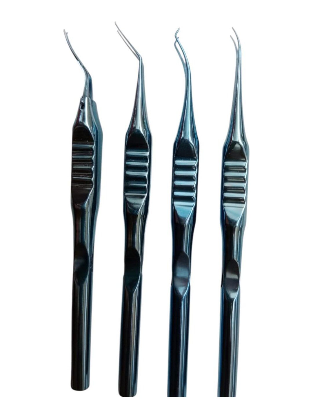 Titanium Ophthalmic Micro Forceps Set – 4 Pcs (colibri, Inamura, Suture ...