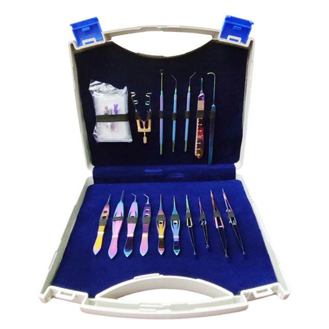 Multi Plasma PVD Coated Ophthalmic Cataract/phaco Surgery Set – 18 Pcs ...