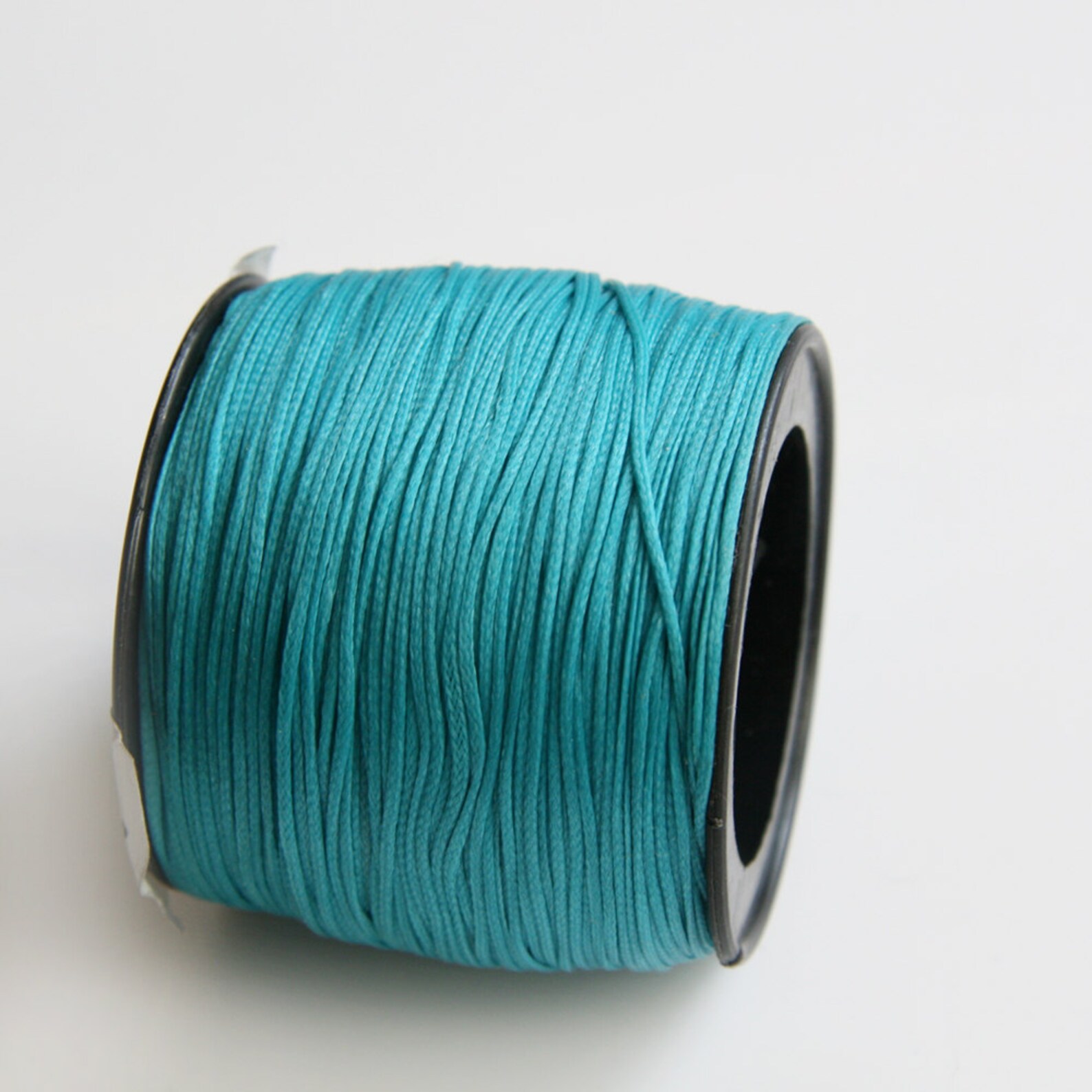 Turquoise Polyester Thread Blue Waxed Cord Macrame Cord - Etsy