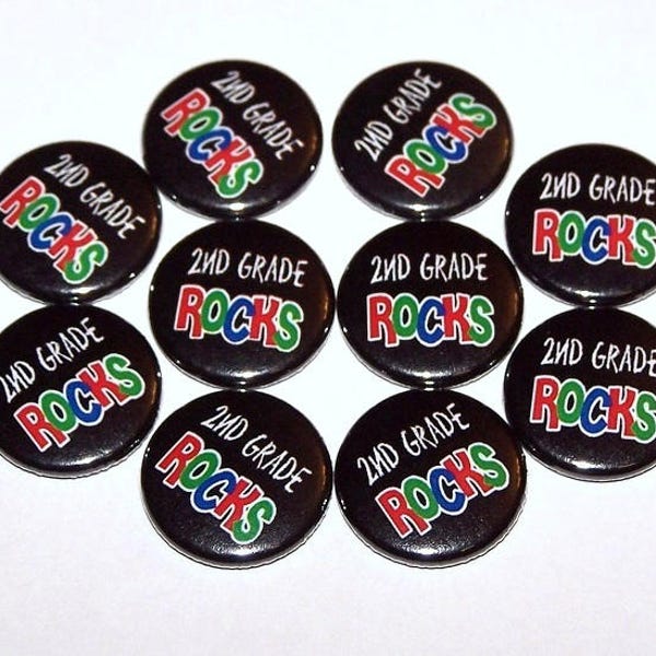 2nd Grade Rocks - Etsy