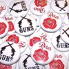 Retirement Party Favor Pins Set of 12 Retired Buttons 1 or 1.5 Pin Back ...