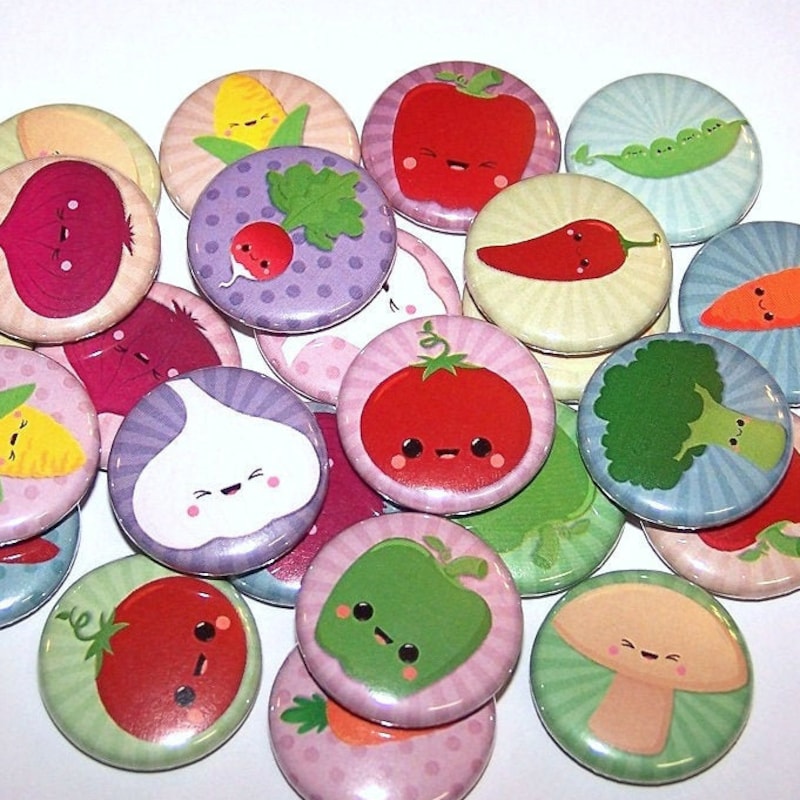 Vegetable Magnet - Etsy