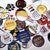Everything 80's Buttons (40 Pack) Party Favors, 80s Pins, 1" or 1.5" or ...