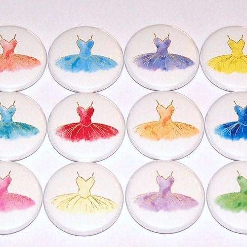 Dance Pins 10 Pack Dancer Pinback Buttons 1 or - Etsy