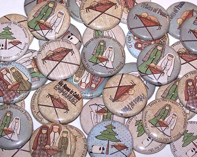 Baby Jesus Nativity Pins Party Favors 10 Pack Holy Night | Etsy