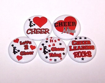 Cheer pins | Etsy
