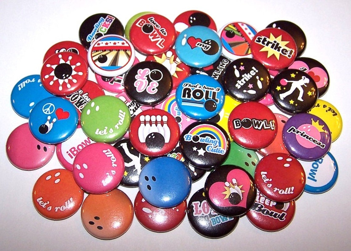 Bowling Pins 10 Pack Bowling Party Favors 1 or - Etsy