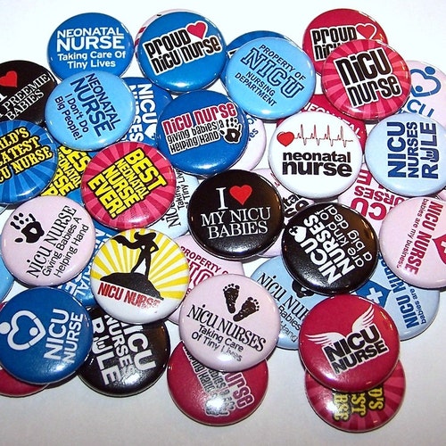 Labor and Delivery Nurse RN Buttons 10 Pack 1 or - Etsy
