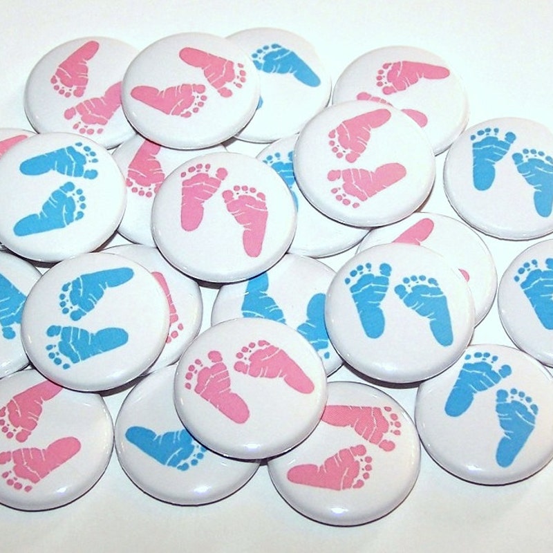 Baby Boy Button Foot - Etsy