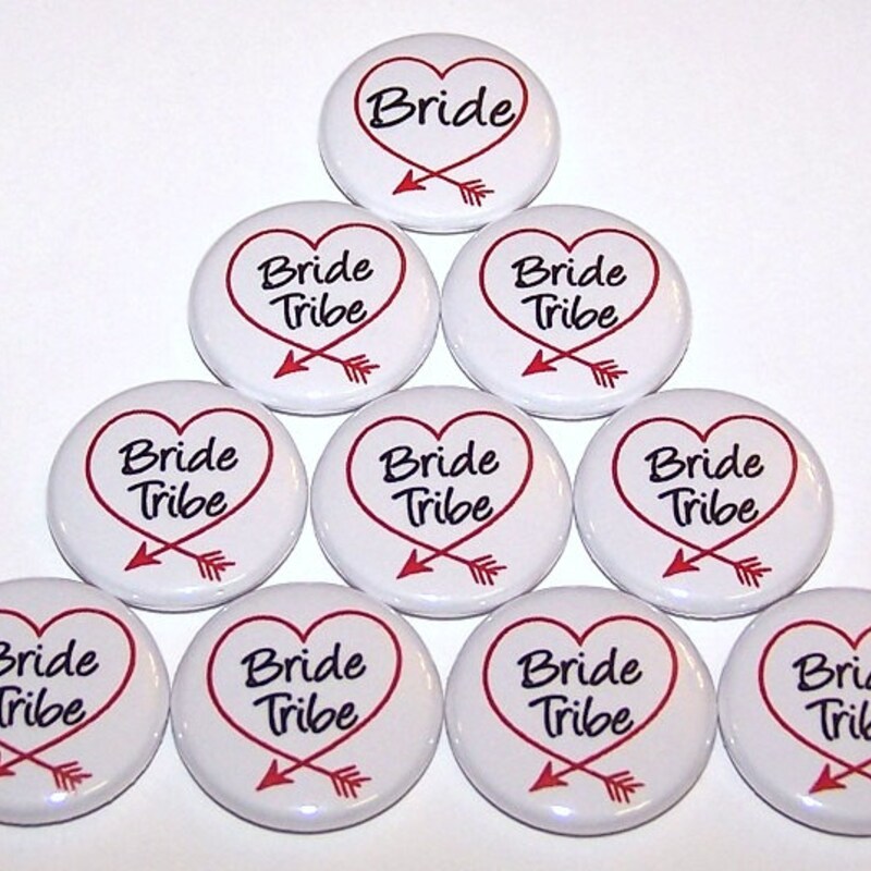 Bride Tribe Pins - Etsy
