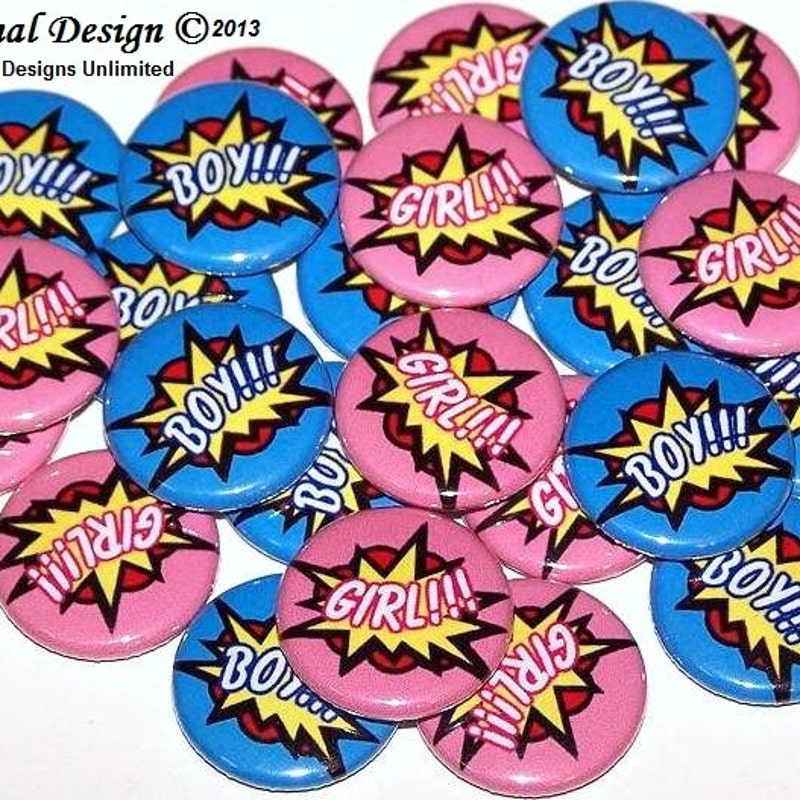 Superhero Button - Etsy