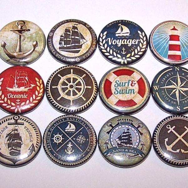 Nautical Buttons - Etsy