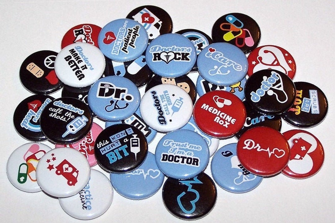 DR. Doctor Mix Pins (10 Pack) 1" or 1.5" or 2.25" Pin Back Buttons ...
