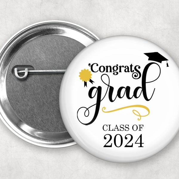 Graduation Cap Buttons - Etsy
