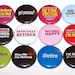 Retirement Party Favor Pins Set of 12 Retired Buttons 1" or 1.5" Pin ...