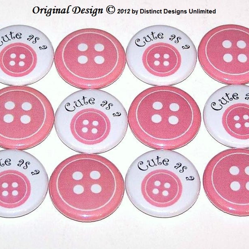 Cute as a Button - Etsy