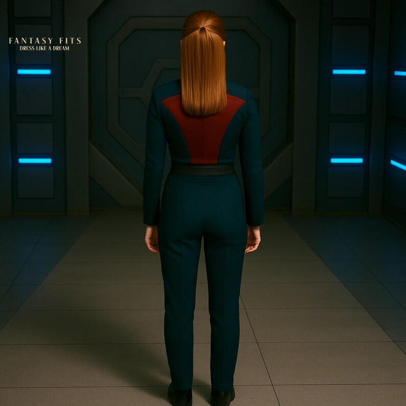 Starfleet Officer Cosplay Uniform | Sci-fi Jumpsuit for Women ...