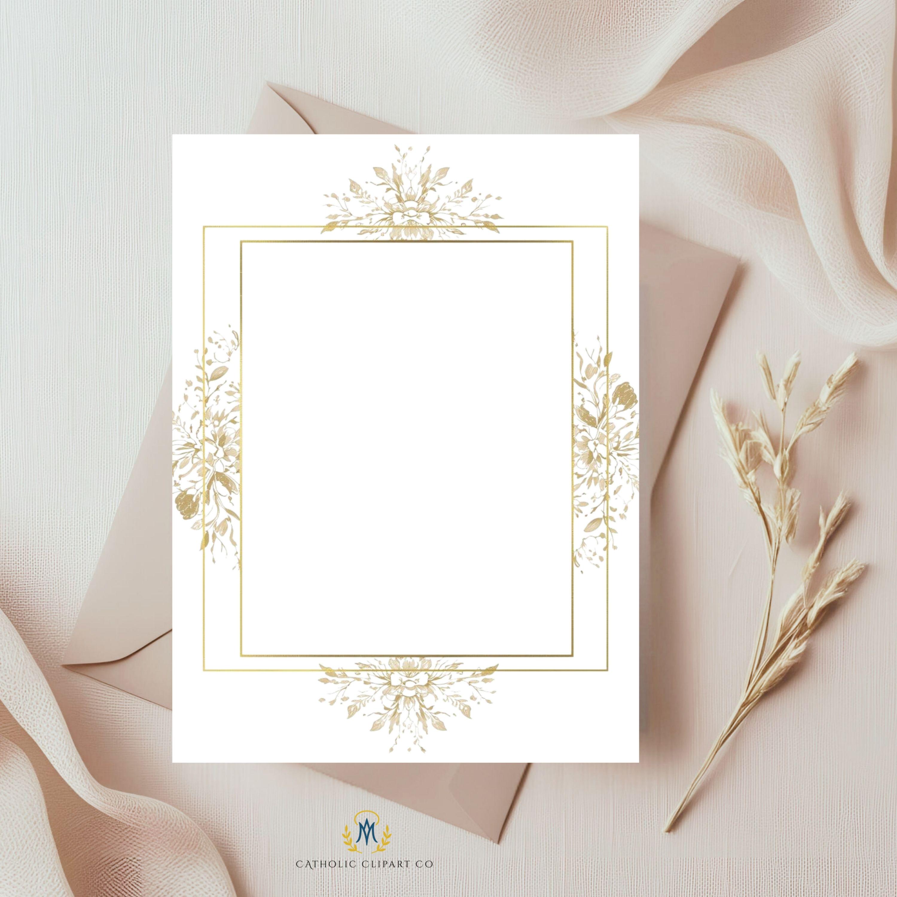 Catholic Wedding Symbols Clipart PNG | Gold Christian Wedding Emblems ...